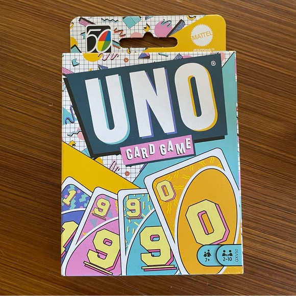 Mattel | Other | Mattel 5th Anniversary Uno Cards 90s Flashback | Poshmark